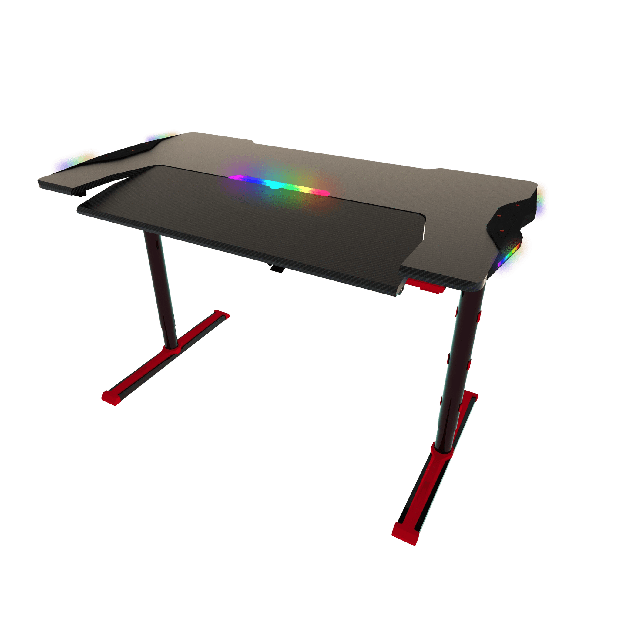 Twisted Minds GDTS-4 RGB Gaming Table Black/red – Games Corner